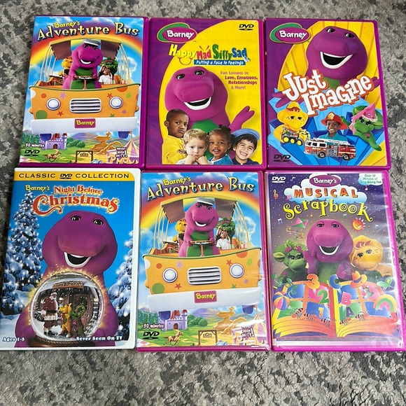 Barney Toys Barney Dvd Lot Poshmark